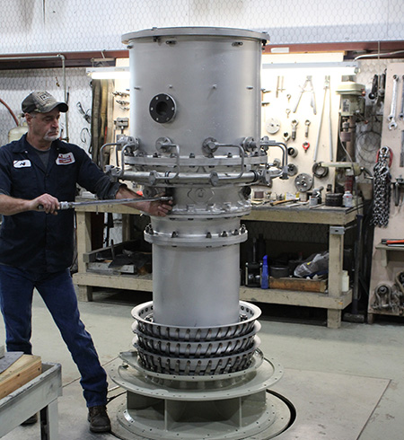 Gas Turbine Applications - Industrial Turbine Repair & Testing Services